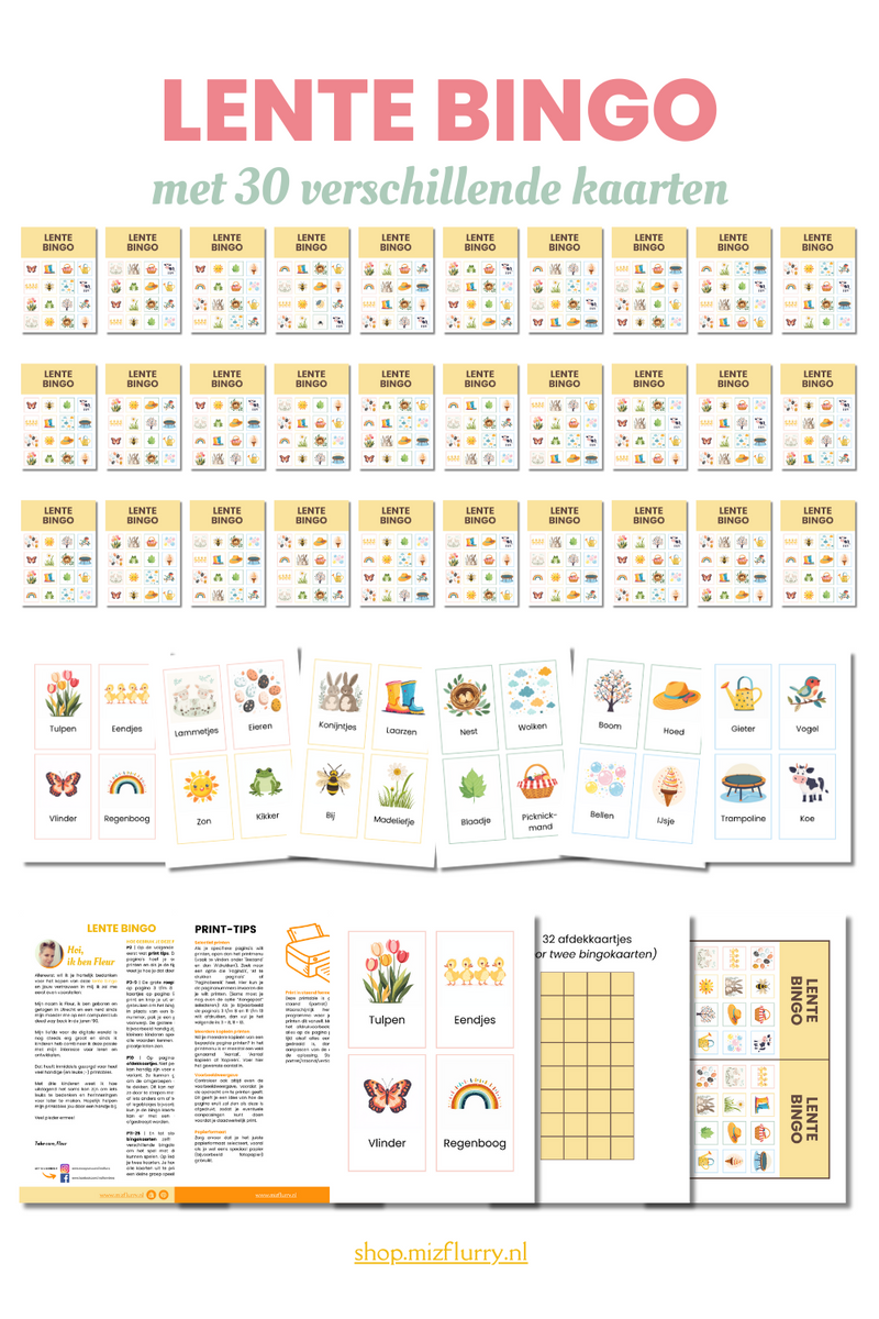 Lente bingo – MizFlurry