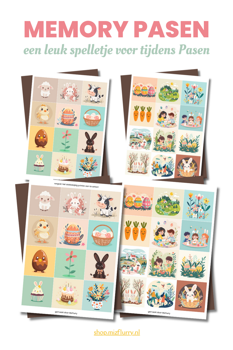 Memory Pasen Spel – MizFlurry