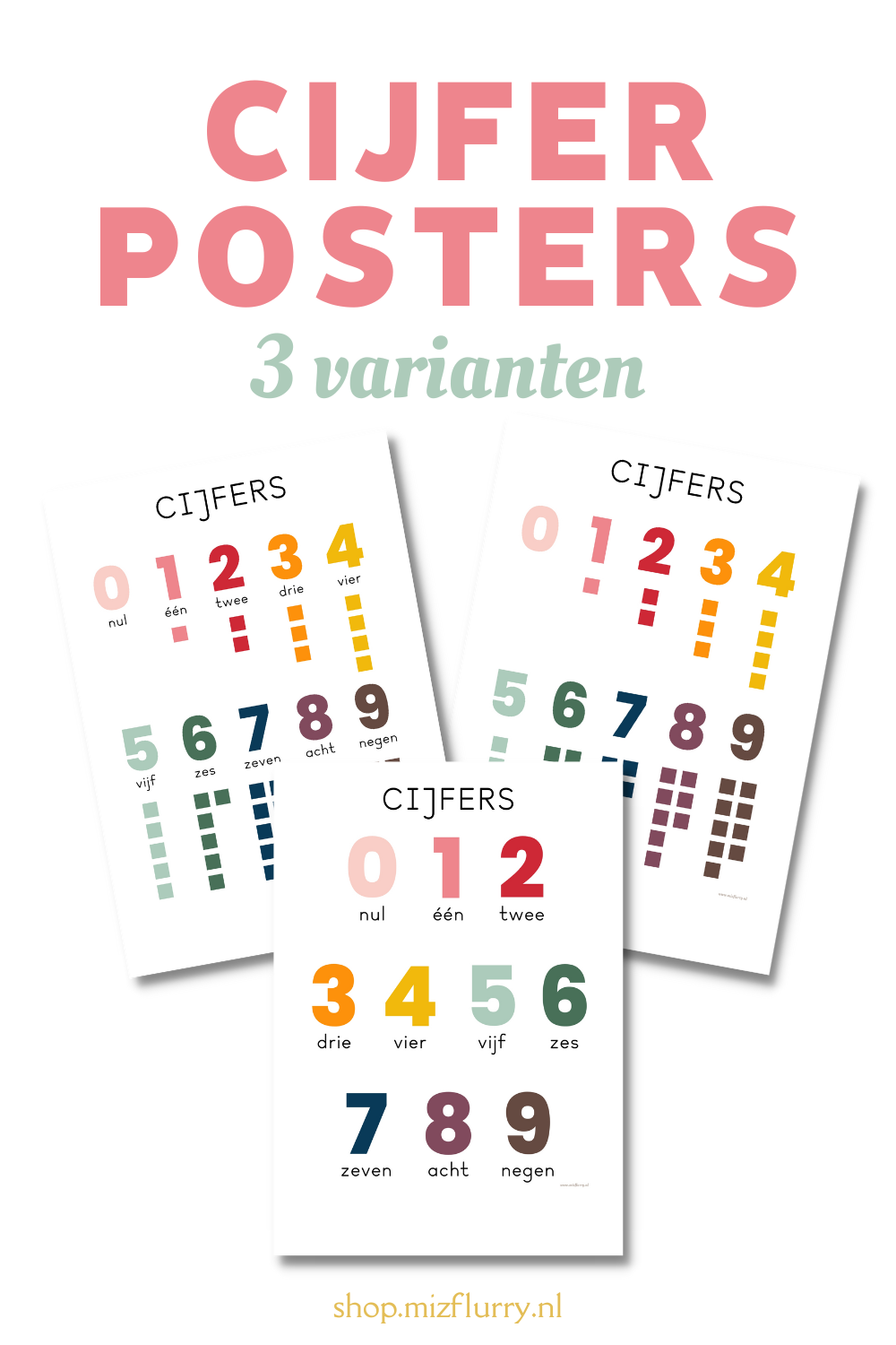 Cijfer posters – MizFlurry